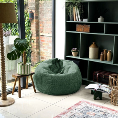 rucomfy Moss Slouchbag Bean Bag - Classic Indoor Seat for Adults