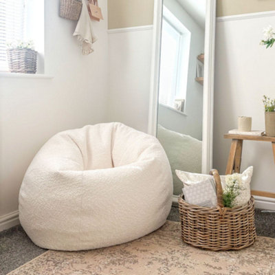 rucomfy Oat Slouchbag Bean Bag - Classic Indoor Seat for Adults
