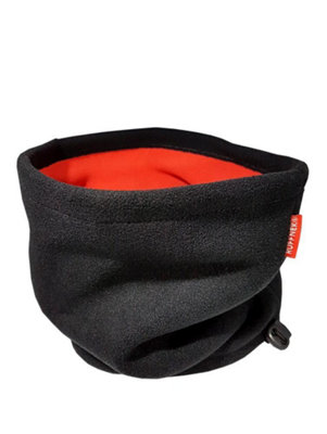 Ruffnek Black Fleece Neckwarmer Snood Thermal Fleece Snood Neck Gaiter ...