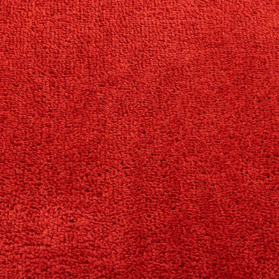 Rug OVIEDO Short Pile Red 120 cm