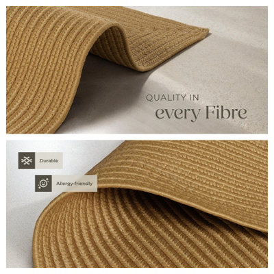 Rug Raya - jute look, boho style, for indoor & outdoor, durable, easy ...