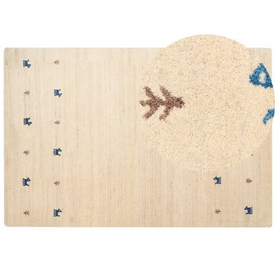 Rug YALI Multicolour 200 x 300 cm Wool Gabbeh
