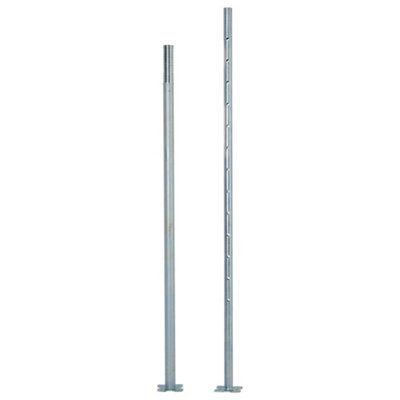 Rugged Adjustable Telescopic Steel Support Rod 396cm