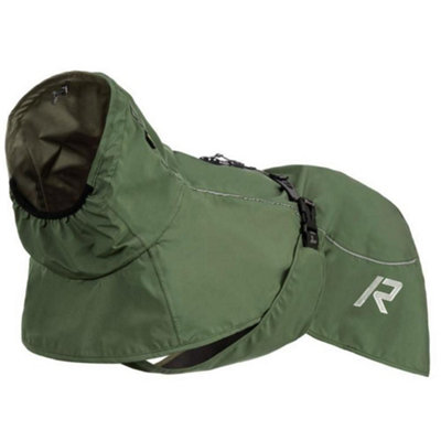 Rukka Pets Dog Sky Green Waterproof Raincoat Size 45