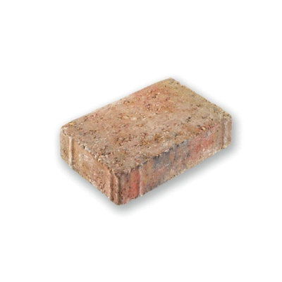 Rumbled Block Paving Autumn - 210 x 140 x 50 Pack of 368