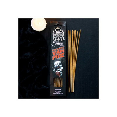 Run Away Vampire Incense Gift Set with Holder - Gothic Home Fragrance