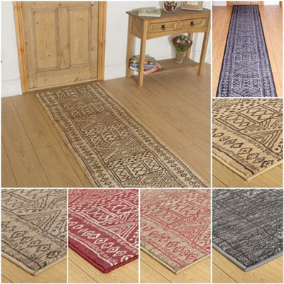 runrug Carpet Runner - Long Hallway Runner - 540cm x 70cm - Afrikans, Berber