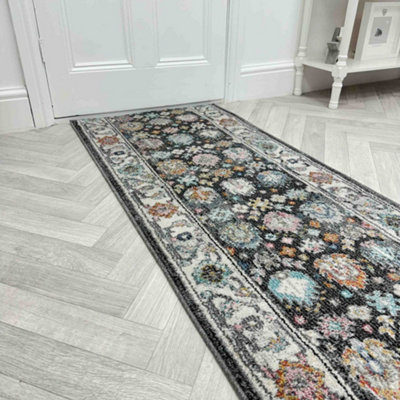 Buy runrug Stair Carpet Runner - Non-Slip - 450cm x 66cm - Inca, Red at B&Q