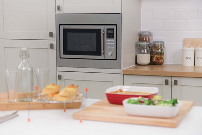 Russell Hobbs Combination Microwave 900W Built in 25 Litre Stainless ...