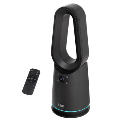 Russell Hobbs Compact Bladeless Cooling Fan with Smartlife App Black ...