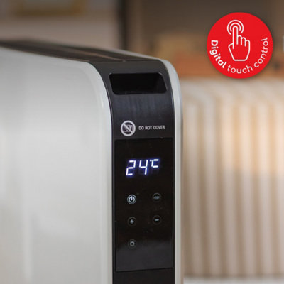 Russell Hobbs Convection Heater 2000W Digital Touch Panel White ...