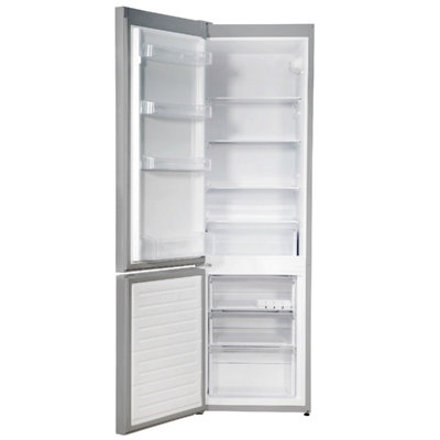 Russell Hobbs Fridge Freezer in Silver 288L 70/30 Freestanding ...