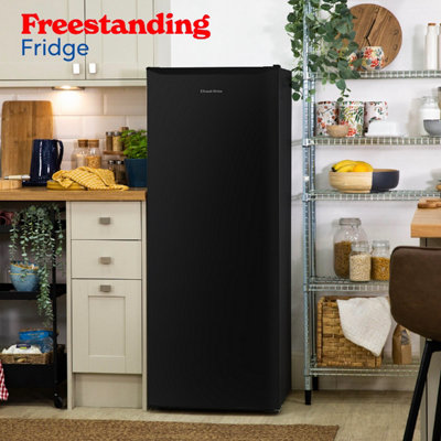 Russell Hobbs Larder Fridge 242L 143cm Tall Freestanding Black ...