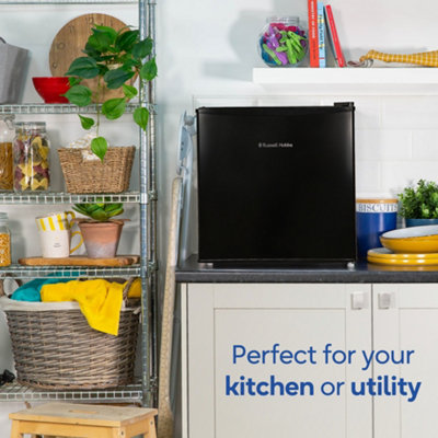 Russell Hobbs Mini Freezer Black 31L Table Top Adjustable Thermostat ...