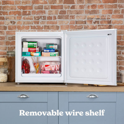 Russell Hobbs Mini Freezer White 31L Table Top Adjustable Thermostat ...