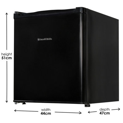 Russell Hobbs Mini Fridge 40 Litre Table Top Larder Fridge Black RHTTLDR2B