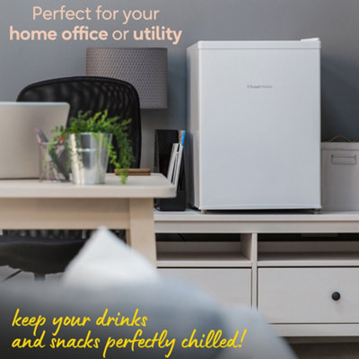 Russell Hobbs Mini Fridge 67L White Table Top & Cooler with Ice Box ...