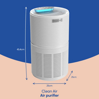 Shop Russell Hobbs RHAP2831W, Clean Air Style Air Purifier in White