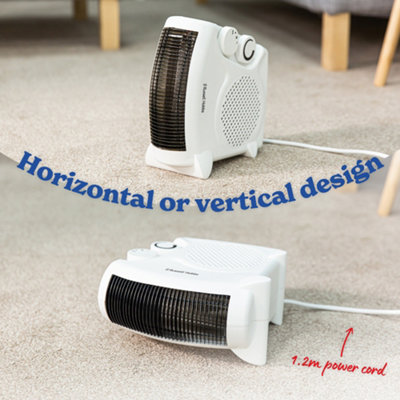 Russell Hobbs RHFH1005W Upright & Horizontal Fan Heater