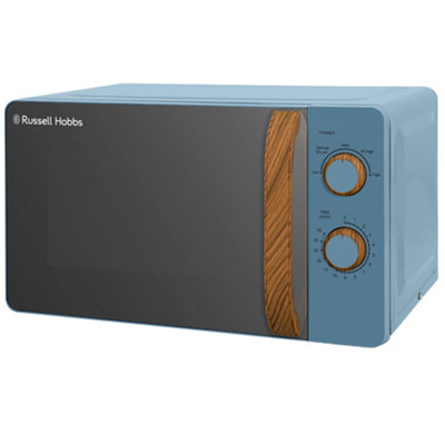 Russell Hobbs Scandi Microwave 17 Litre 700W Blue Wood Effect Manual ...