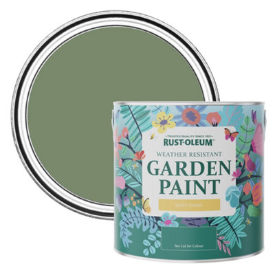 Rust-Oleum All Green Matt Garden Paint 2.5L