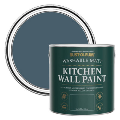 Rust-Oleum Blueprint Matt Kitchen Wall Paint 2.5l | DIY at B&Q