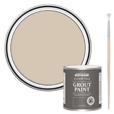 Rust-Oleum Butterscotch Floor Grout Paint 250ml | DIY at B&Q