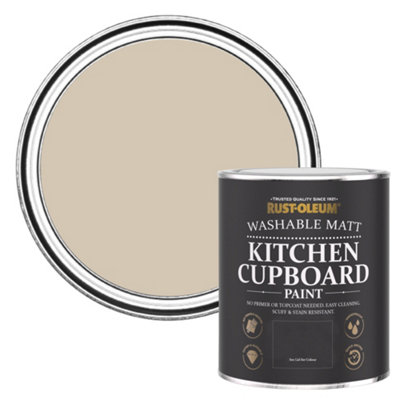 Rust-Oleum Butterscotch Matt Kitchen Cupboard Paint 750ml | DIY at B&Q