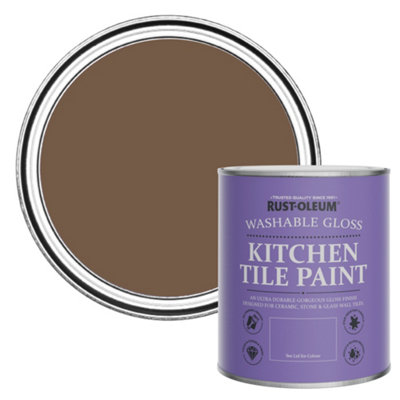 Rust-Oleum Chester Gloss Kitchen Tile Paint 750ml