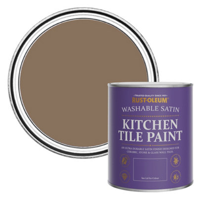 Rust-Oleum Chester Satin Kitchen Tile Paint 750ml
