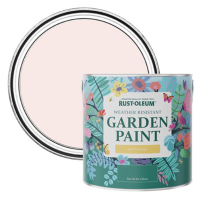 Rust-Oleum China Rose Matt Garden Paint 2.5L | DIY at B&Q