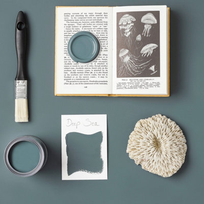 Rust-Oleum Deep Sea Matt Interior Wood Paint 750ml