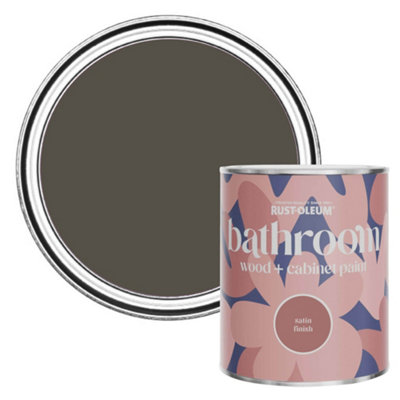 Rust-Oleum Fallow Satin Bathroom Wood & Cabinet Paint 750ml | DIY at B&Q