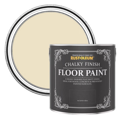 Rust-Oleum Featherstone Chalky Finish Floor Paint 2.5L | DIY at B&Q