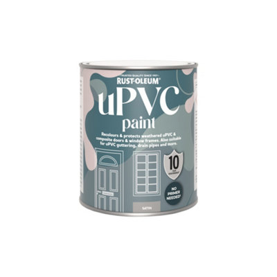 Rust-Oleum Grounded Satin UPVC Paint 750ml