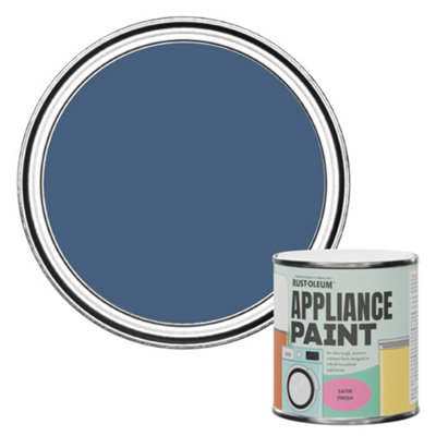 Rust-Oleum Ink Blue Satin Appliance Paint 250ml