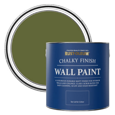 Rust-Oleum Jasper Chalky Wall and Ceiling Paint 2.5L | DIY at B&Q