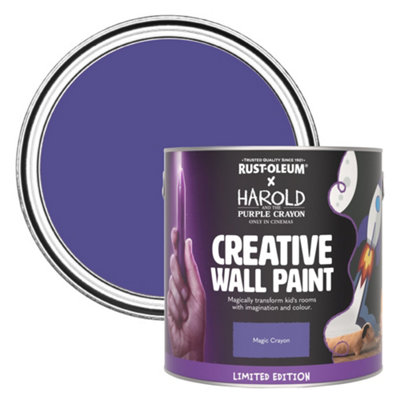 Rust-Oleum Limited Edition Creative Wall Paint - Magic Crayon 2.5L ...