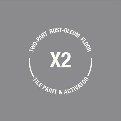 Rust-Oleum Marcella Washable Matt Floor Tile Paint 2.5L