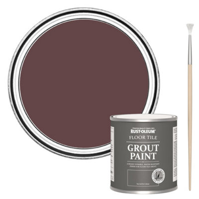 Rust-Oleum Mulberry Street Floor Grout Paint 250ml | DIY at B&Q