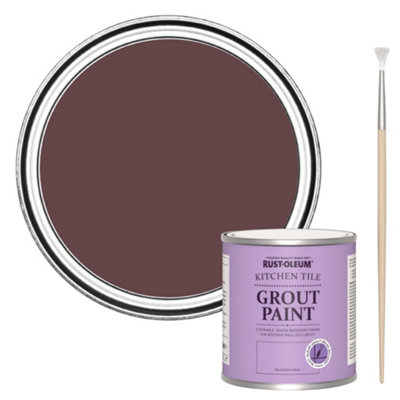 Rust-Oleum Mulberry Street Kitchen Grout Paint 250ml | DIY at B&Q