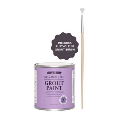 Rust-Oleum Mulberry Street Kitchen Grout Paint 250ml | DIY at B&Q