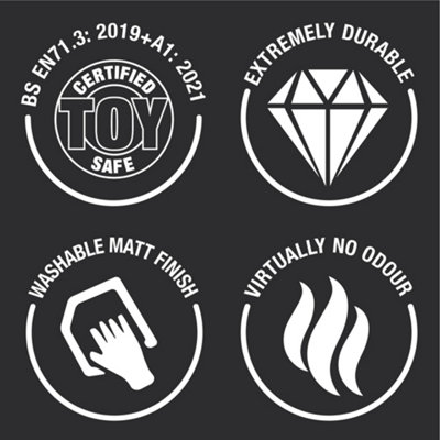 Rust-Oleum Pink Matt Furniture Paint Tester Samples - 10ml