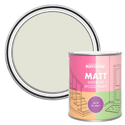 Rust-Oleum Portland Stone Matt Interior Wood Paint 750ml