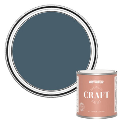 Rust-Oleum Premium Craft Paint - Blueprint 250ml | DIY at B&Q