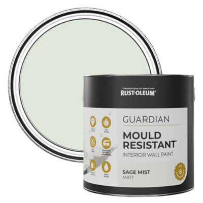 Rust-Oleum Sage Mist Guardian Mould Resistant Wall Paint 2.5L