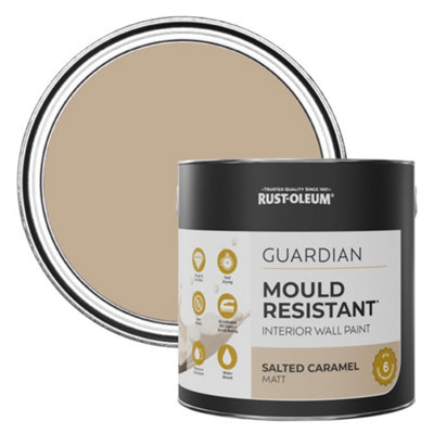 Rust-Oleum Salted Caramel Guardian Mould Resistant Wall Paint 2.5L
