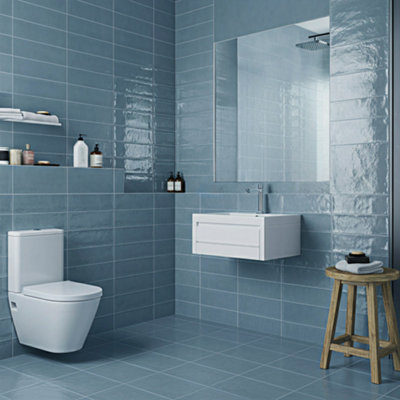 Rust-Oleum Seascape Gloss Bathroom Tile Paint 750ml