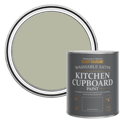 Rust-Oleum Tanglewood Satin Kitchen Cupboard Paint 750ml | DIY at B&Q