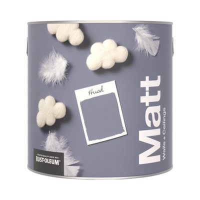 Rust-Oleum Washable Matt Wall Paint - Hush 2.5L
